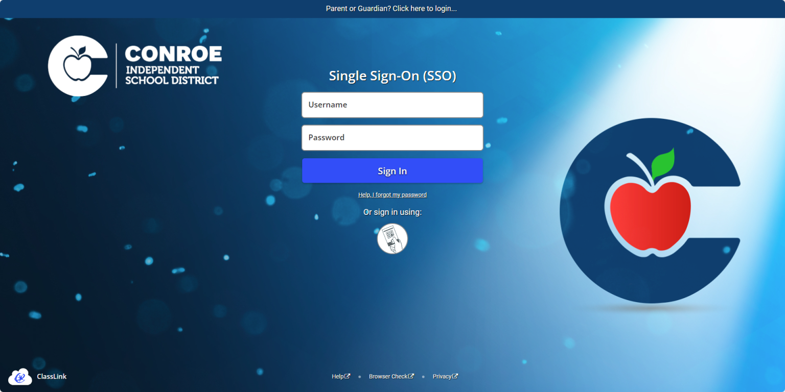 Conroe ISD SSO Login Guide for Students, Teachers & Parents - Stopie